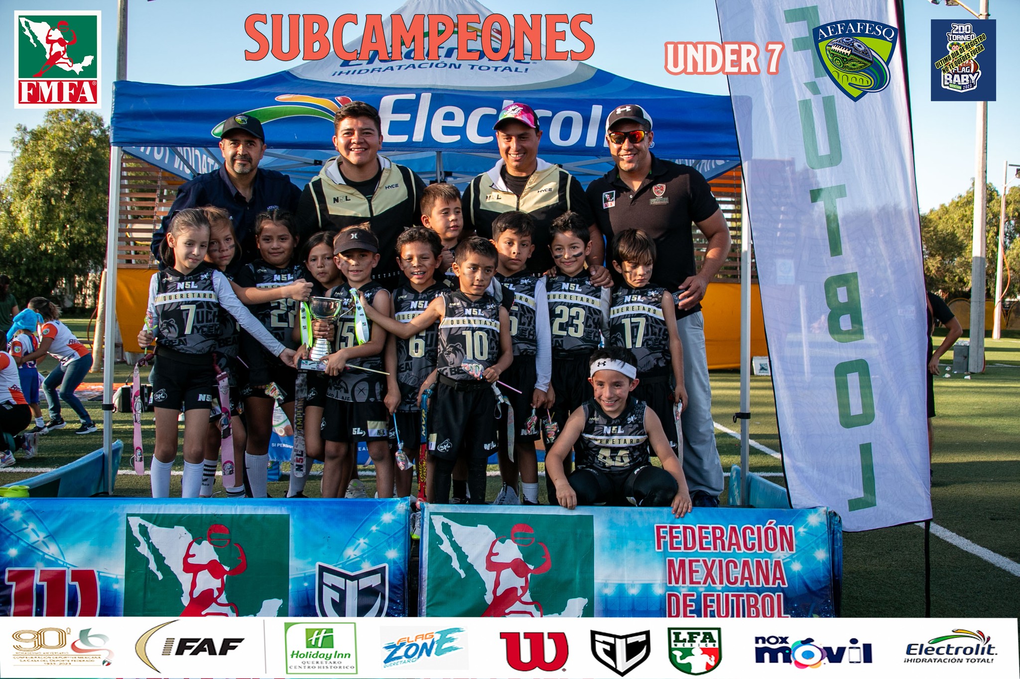 2° NACIONAL BABY FLAG FOOTBALL QUERETARO 2023 - FMFA